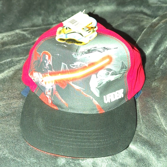 Star Wars | Accessories | Star Wars Vader Cap Os Redblack | Poshmark